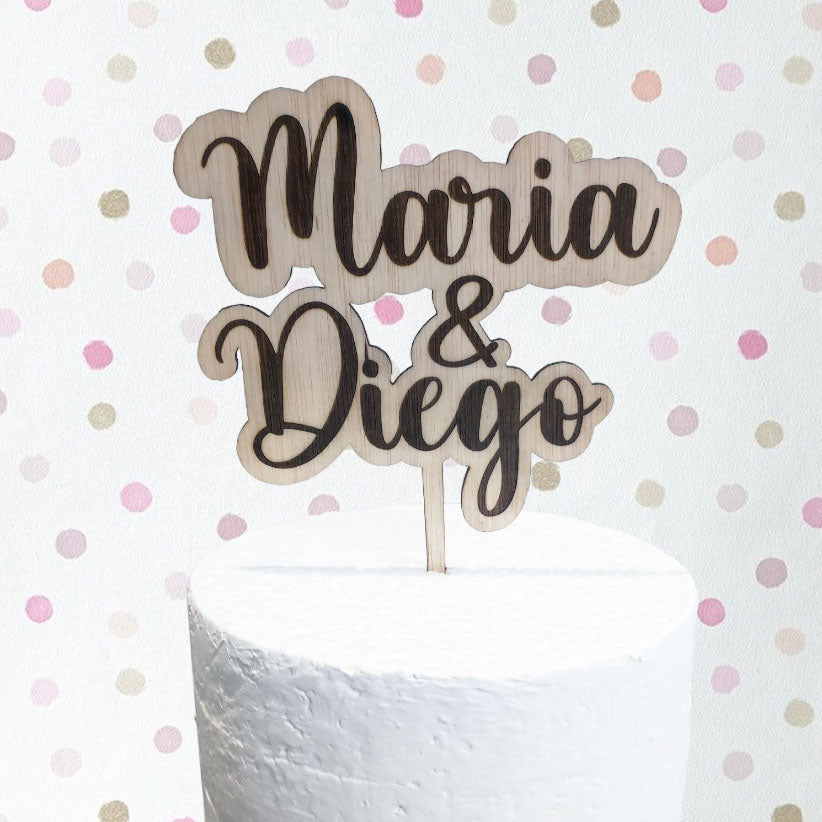 Topper Boda personalizado – Lulamuk